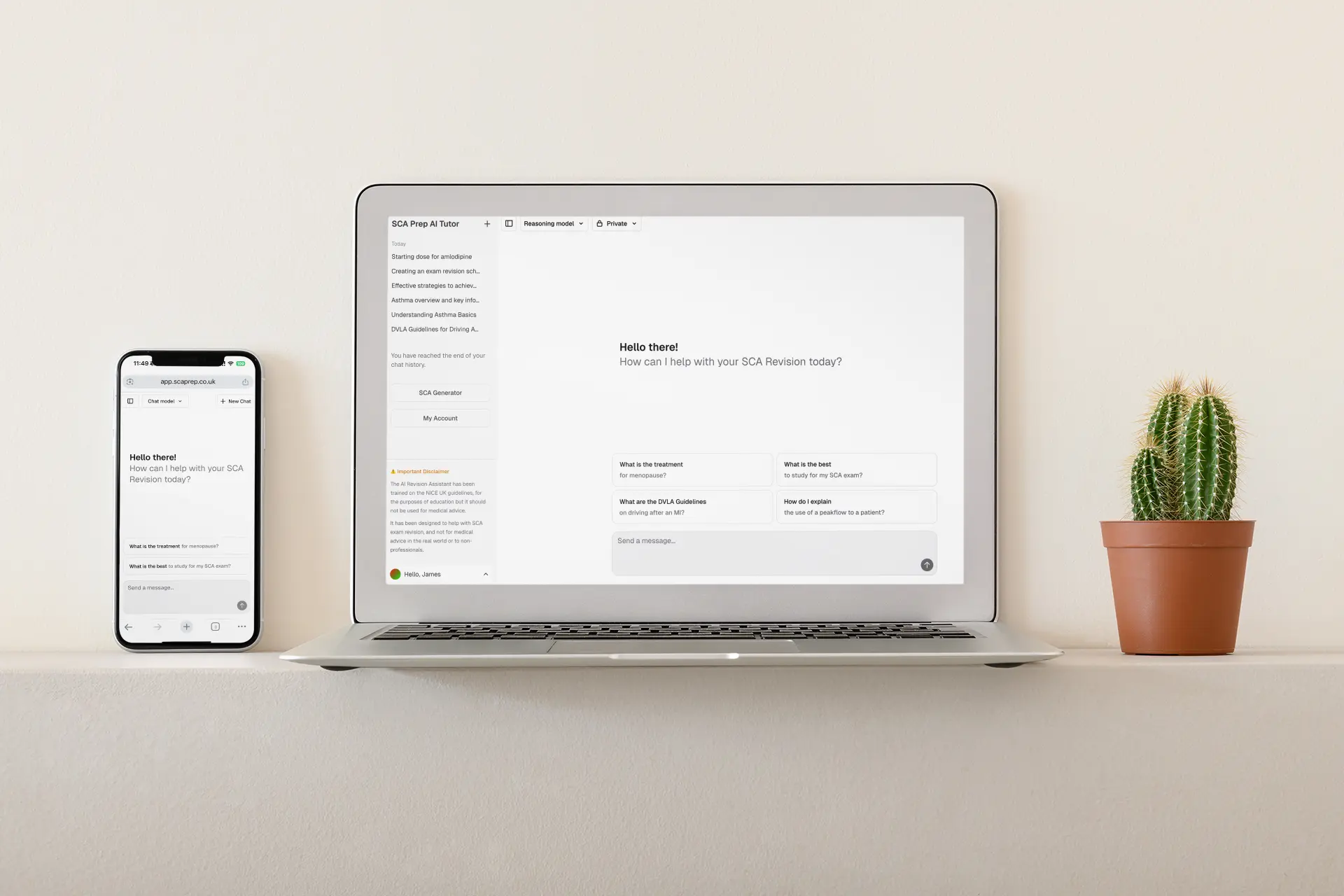 SCA Revision with unlimited SCA Cases and AI Tutor | SCA Prep